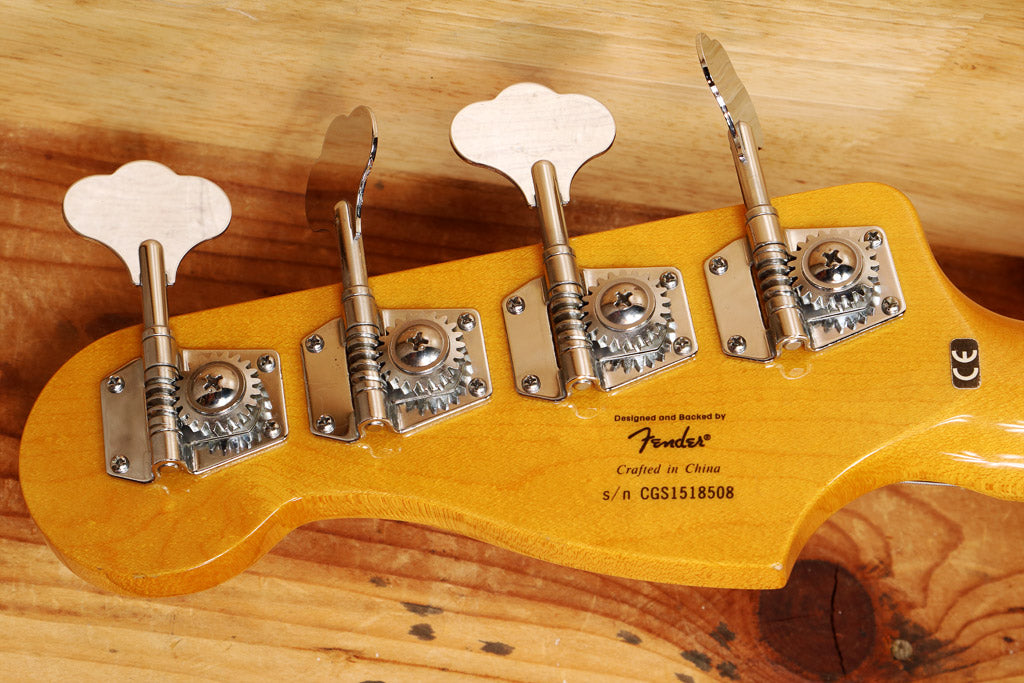 Fender Squier Matt Freeman Signature Precision P-Bass Vintage White 18 ...