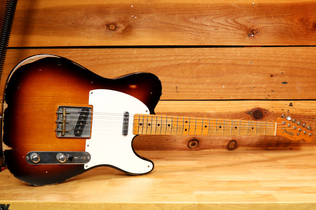 Fender 50s Road Worn Telecaster 2008 1st Year! Relic Upgraded Pickup 9 ...