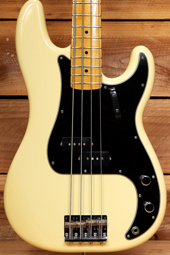 Fender Squier Matt Freeman Signature Precision P-Bass Vintage White 07 ...