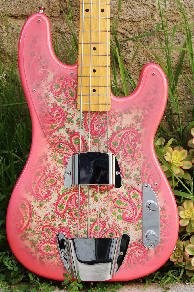Fender ’54 Pink Paisley Precision Bass 1999 Japan Reissue P +OHSC OPB ...