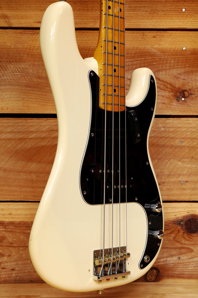 Fender 2015 Squier Matt Freeman Signature Precision P-Bass Vintage Whi ...