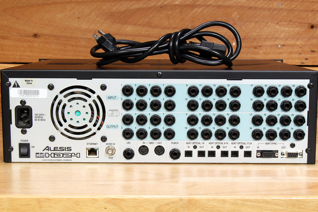 Alesis HD24 Hard Disk Recorder 250GB + 120GB Hard Drives + Remote + Ma ...