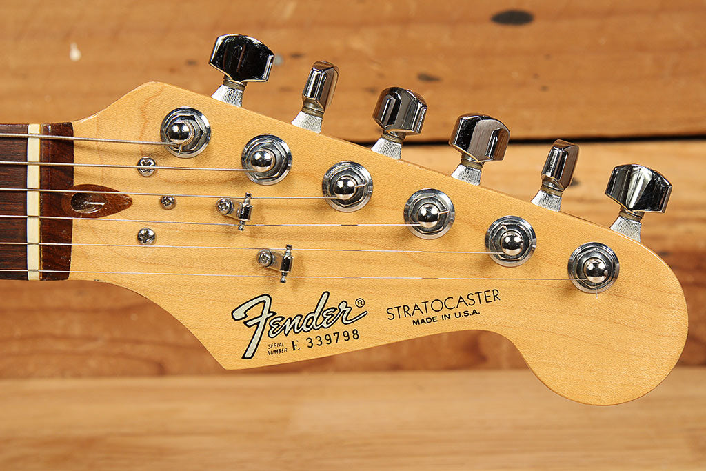 Fender 1983 USA Elite Stratocaster Candy Apple Green American Strat +O ...