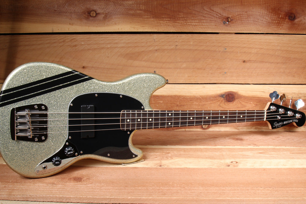 FENDER MIKEY WAY Signature Short Scale Mustang Bass Clean Sparkle GT S ...