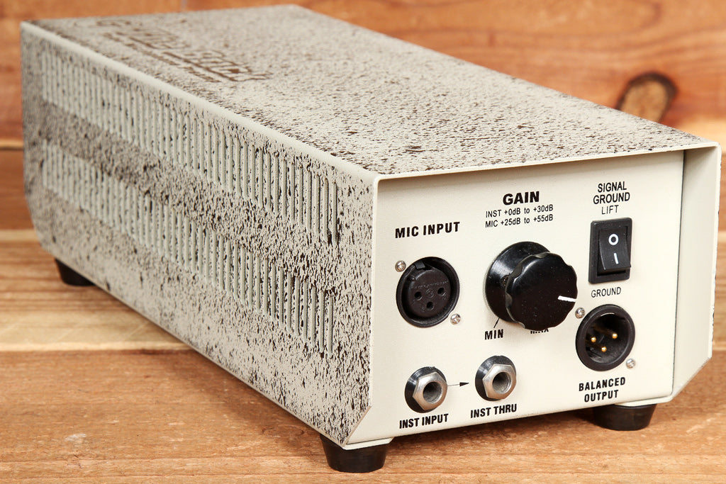 GROOVE TUBES GT THE BRICK Rare! Tube Microphone Preamp DI Clean Condit ...