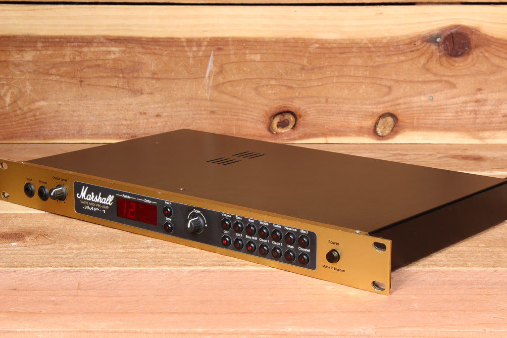 MARSHALL JMP-1 TUBE VALVE MIDI PREAMP + Manual JMP1 Pre-Amp Very Clean ...