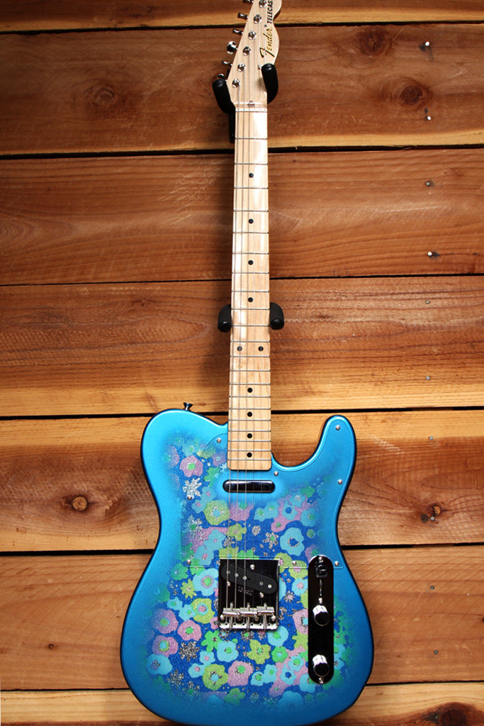 FENDER CLASSIC '69 PAISLEY TELECASTER BLUE FLOWER MIJ Japan Tele 12914 ...