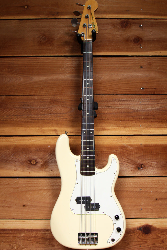 Fender 1984-87 MIJ Precision P-Bass 32 inch Medium Scale 80s Japan Whi ...