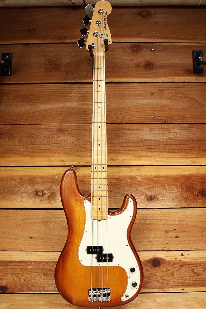 FENDER USA AMERICAN SPECIAL PRECISION P-BASS Hand Stained Honey Burst ...