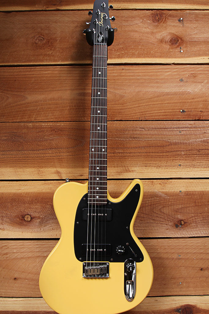 IBANEZ NOODLES TV YELLOW Dual P90s Offset Hardtail The Offspring NDM3 ...