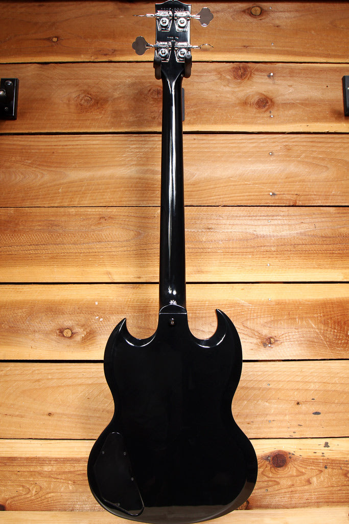 Gibson 2019 SG Standard Bass + OHSC Black/Black Short Scale 4-STRING 8 ...
