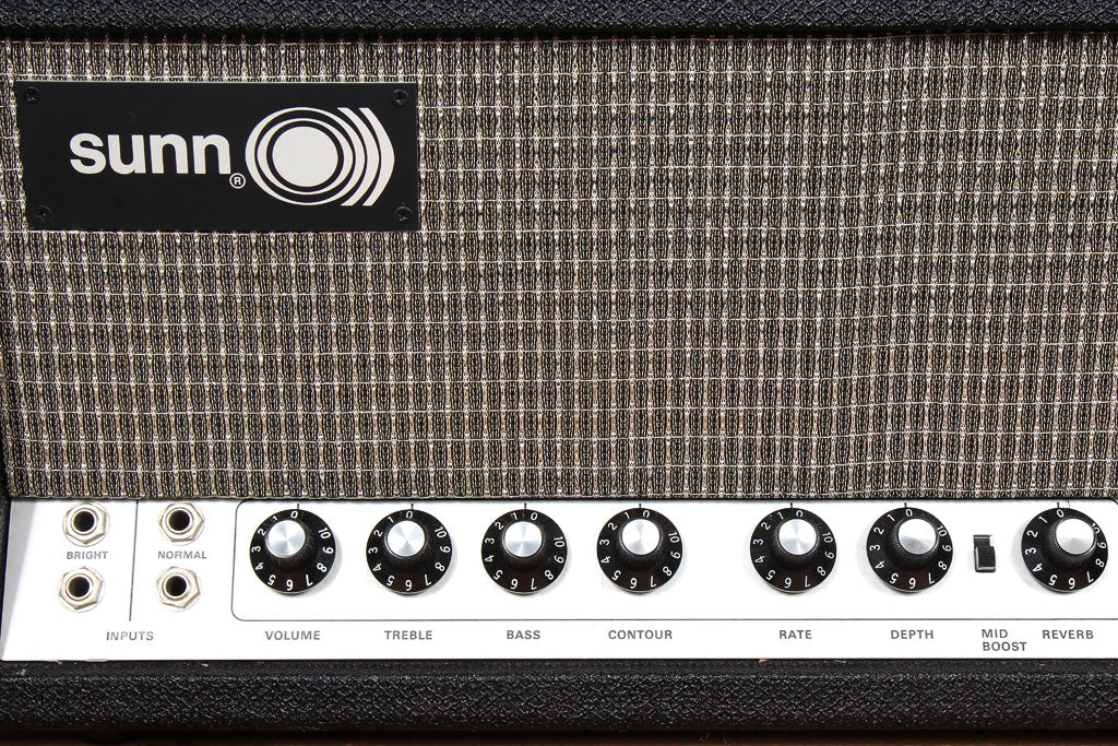 SUNN 190L BASS GUITAR O))) Vibrato Reverb! Vintage 60s Tube amp Head F ...