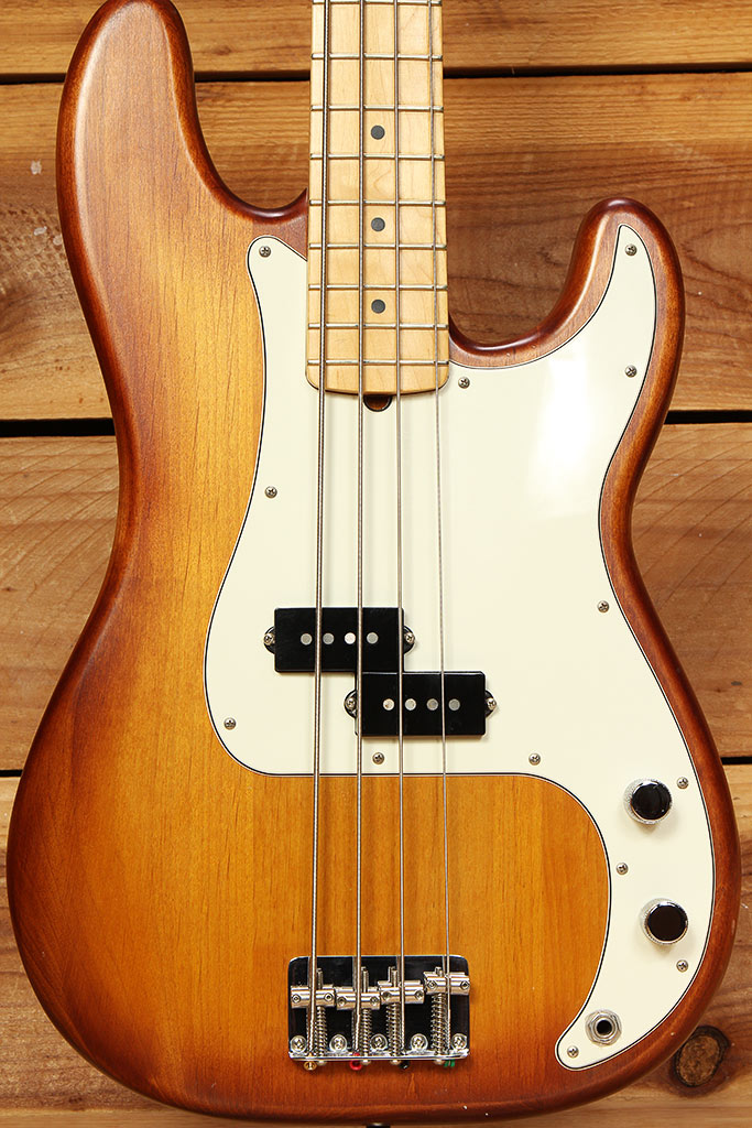 FENDER USA AMERICAN SPECIAL PRECISION P-BASS Hand Stained Honey Burst ...