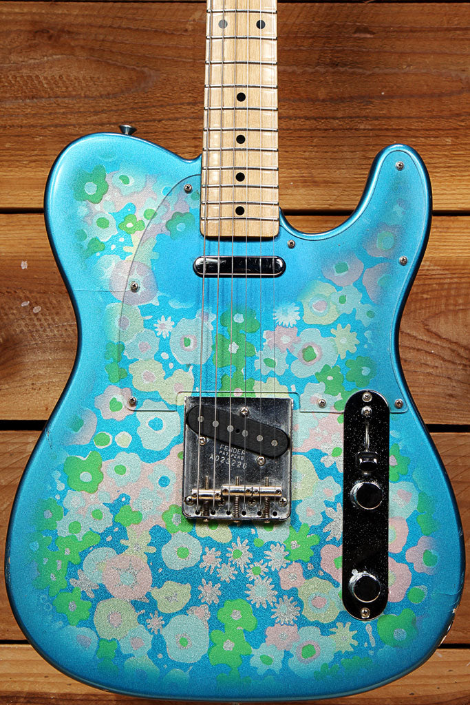 Fender TL-69 Blue Flower Telecaster Made In Japan Paisley Tele CIJ MIJ ...