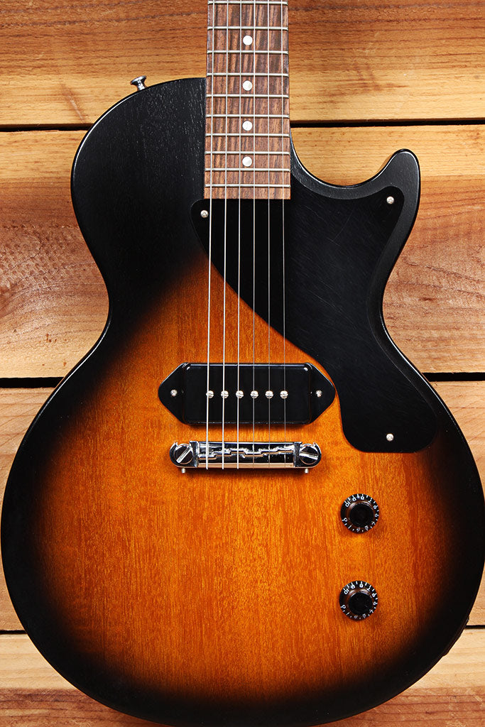 GIBSON LES PAUL JUNIOR--Faded! Thin Finish Jr P90 PU Great Cond + Bag ...