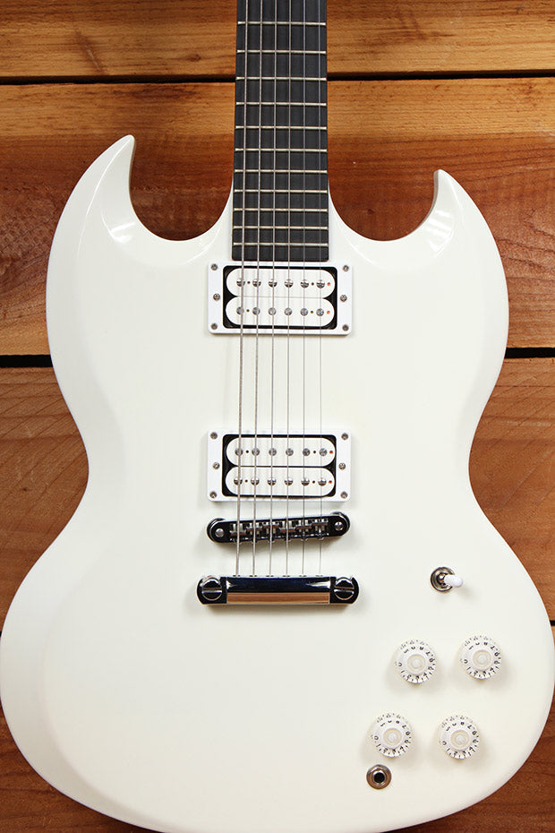 GIBSON SG BARITONE Super Clean! + OHSC & Papers Alpine White USA 31392 ...