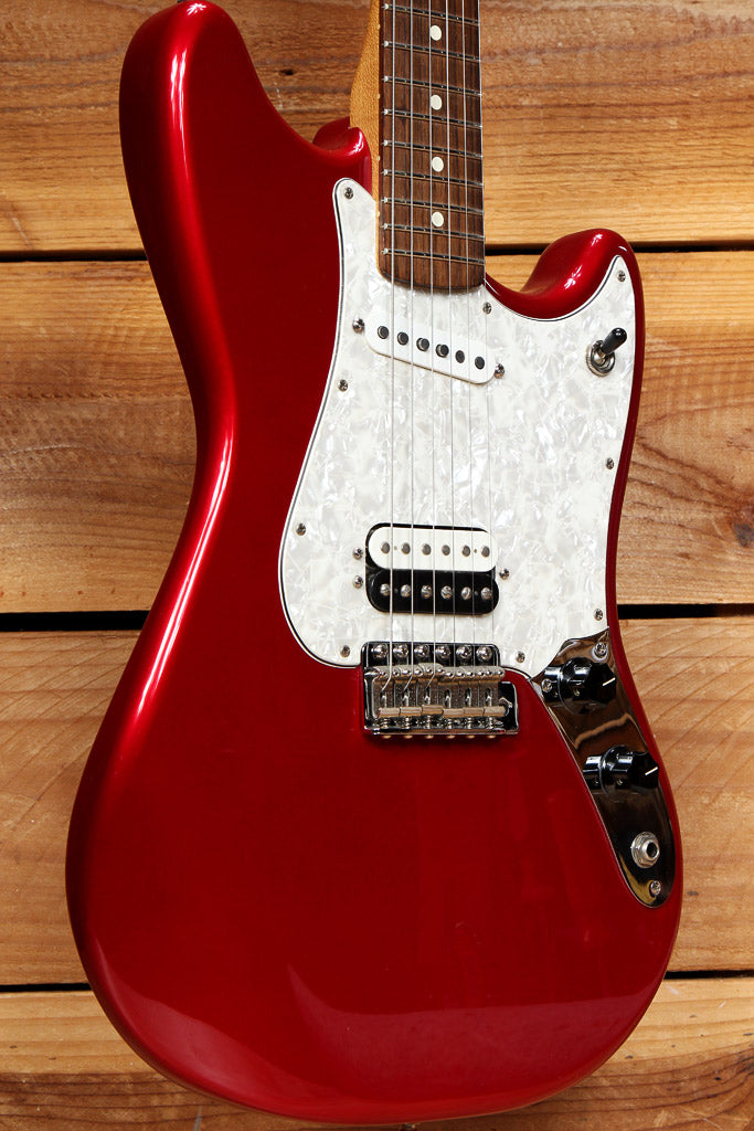 FENDER CYCLONE MIM Candy Apple Red CLEAN!! 1998 Atomic Humbucker PU Gu ...