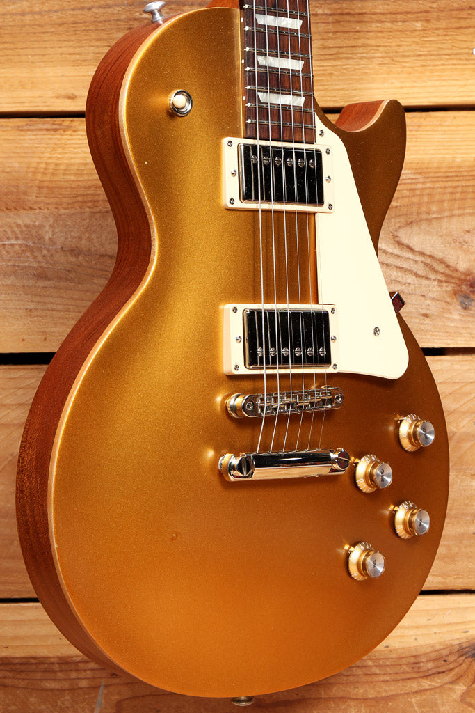 GIBSON 2018 No Weight Relief LES PAUL 60s TRIBUTE T Worn Goldtop Nice ...