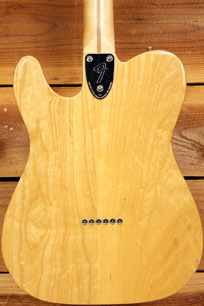 FENDER 72 TELECASTER DELUXE THINLINE Re-Issue Natural Semi-Hollow Tele ...