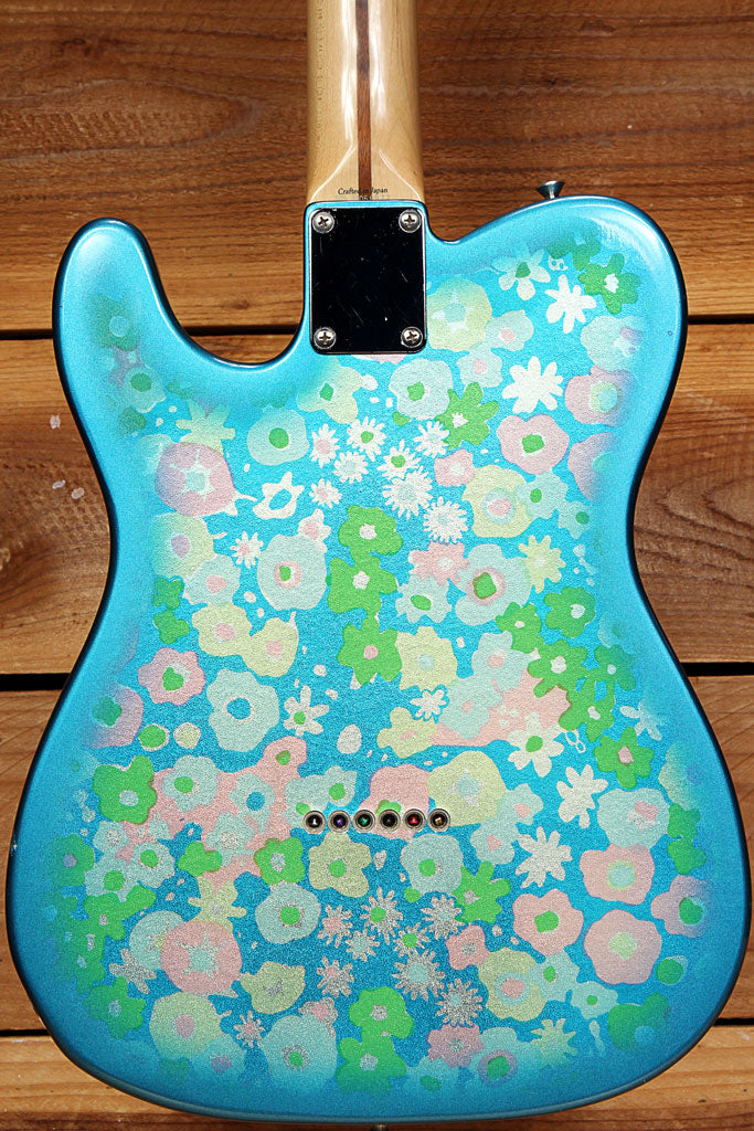 Fender TL-69 Blue Flower Telecaster Made In Japan Paisley Tele CIJ MIJ ...