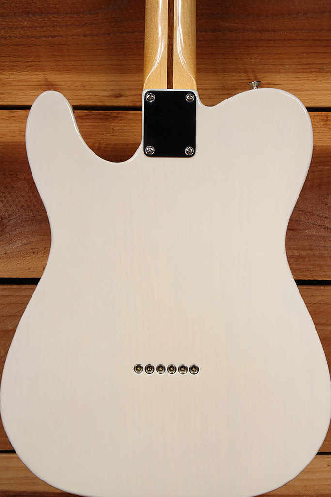 2017 FENDER CLASSIC SERIES 50s TELECASTER White Blonde Tele Clean! + B ...