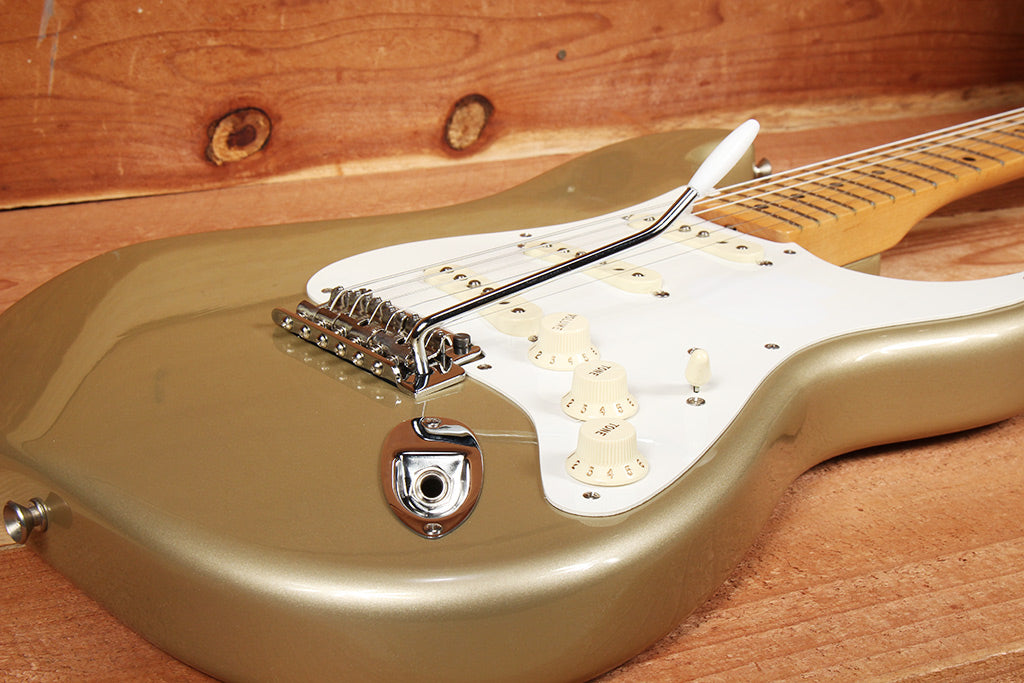 FENDER 50s Classic Player STRATOCASTER SHORELINE GOLD Strat Custom Sho ...