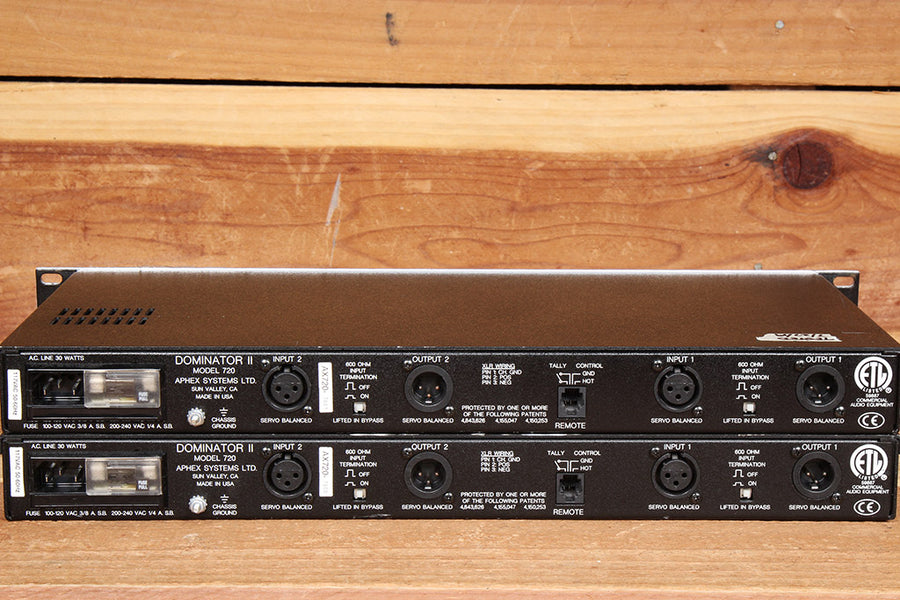 APHEX DOMINATOR II Model 720 Multiband Peak Limiter (2 Available ...