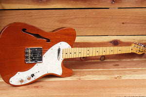 FENDER 69 TELECASTER THINLINE Semi-Hollow F-Hole light Sunburst Tele ...