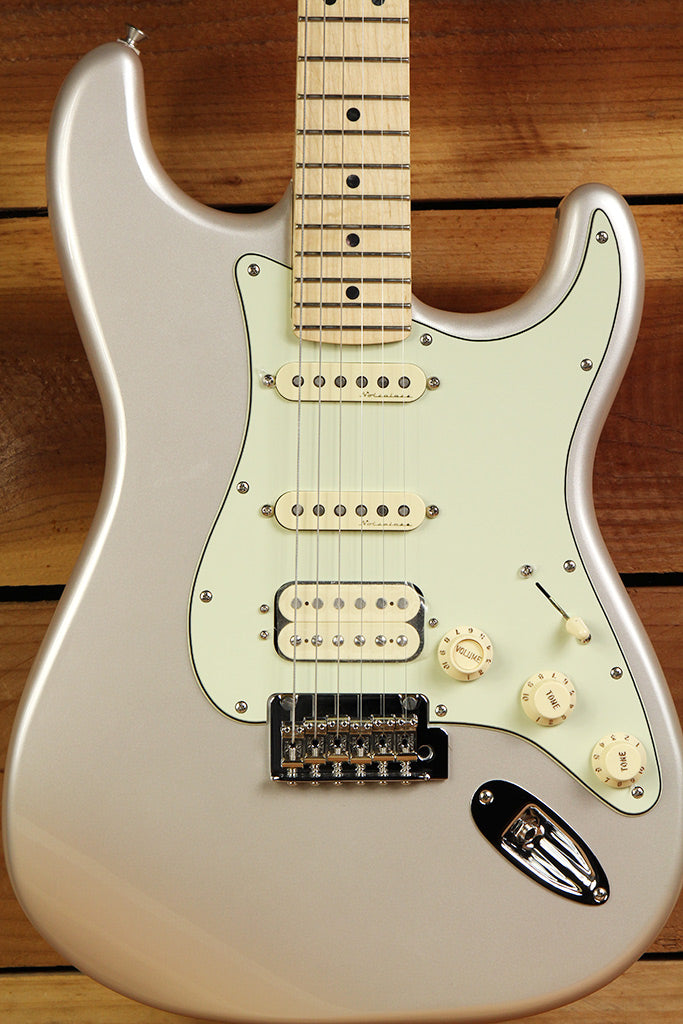 2017 FENDER DELUXE STRATOCASTER HSS S1 Switch Strat Pink Pearl Noisele ...