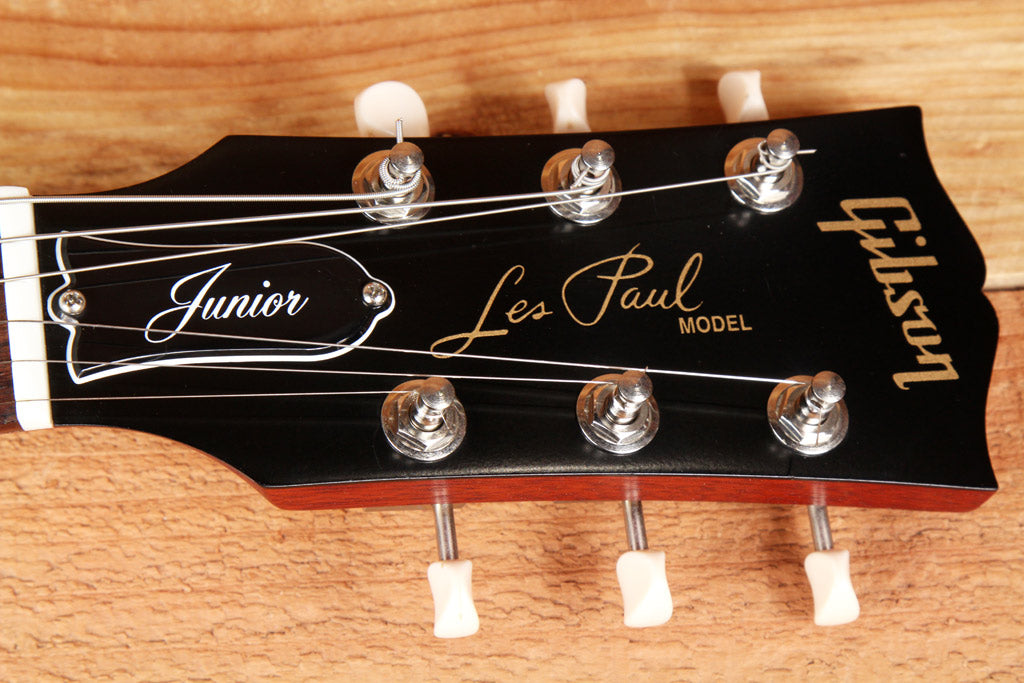 GIBSON LES PAUL JUNIOR Jr Dog Ear P90 RARE! Faded Satin Worn Cherry Gu ...