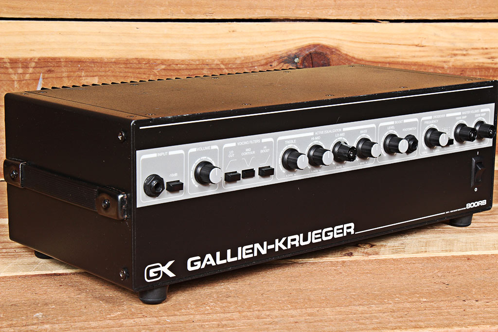 GALLIEN-KRUEGER GK 800RB BASS AMP HEAD INDUSTRY STANDARD 800 RB AMPLIF ...