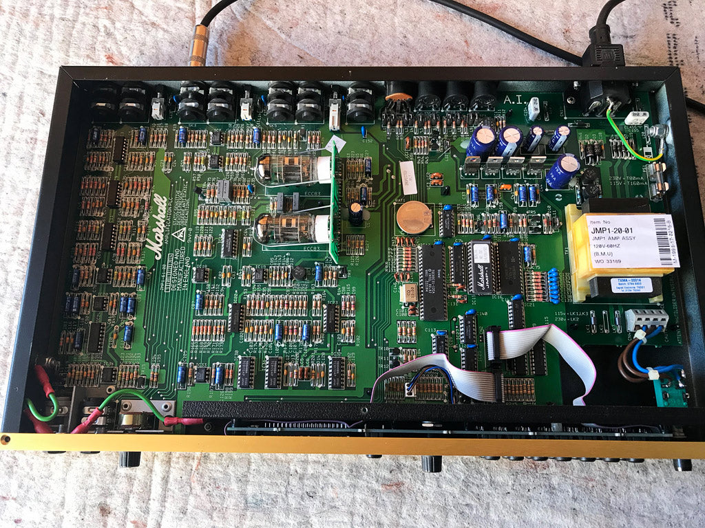 MARSHALL JMP-1 TUBE VALVE MIDI PREAMP JMP1 Pre-Amp Very Clean! 030321 ...