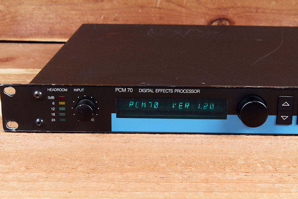 LEXICON pcm70 Industry Standard Reverb Delay Digital Rack Effects 1634 ...