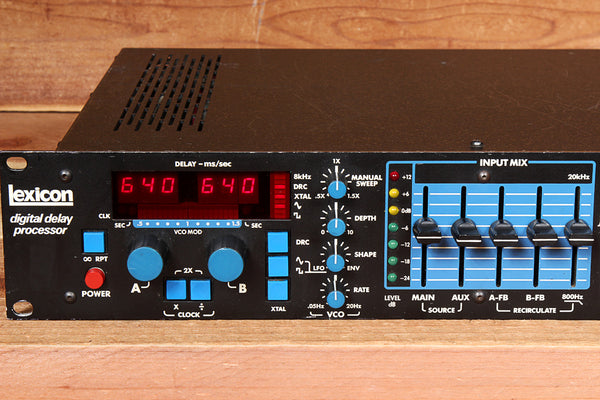LEXICON PRIME TIME II Vintage Digital Delay Recently Serviced Clean FR ...