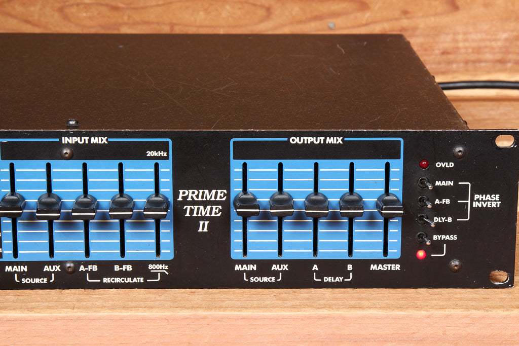 LEXICON PRIME TIME II Vintage Digital Delay Recently Serviced Clean FR ...