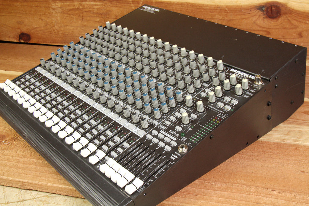 MACKIE 1604-VLZ PRO 16-Channel Mixer Clean Opt Rack Ears CR1604 Made i ...