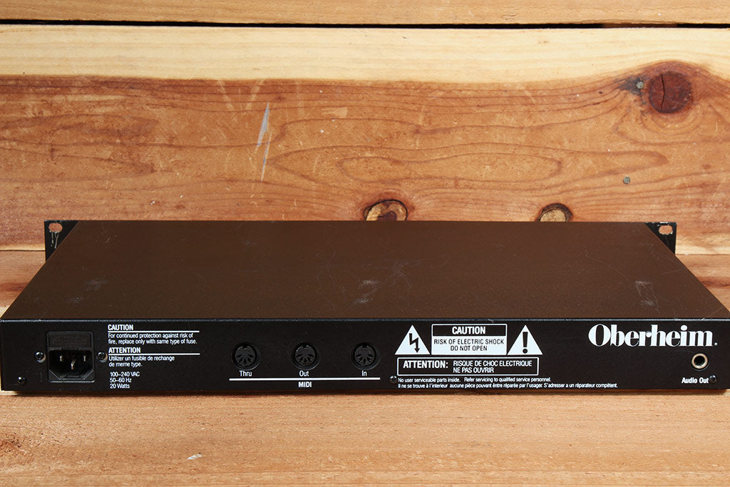 OBERHEIM Matrix 1000 Vintage 80s Analog MIDI Rack Synthesizer FREE USA ...