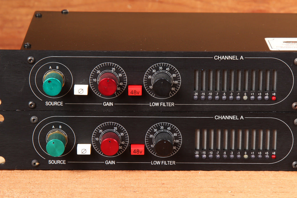 TRIDENT S20 PREAMP STUDIO QUALITY Stereo Mic Pre Series 80 Console 2 A ...
